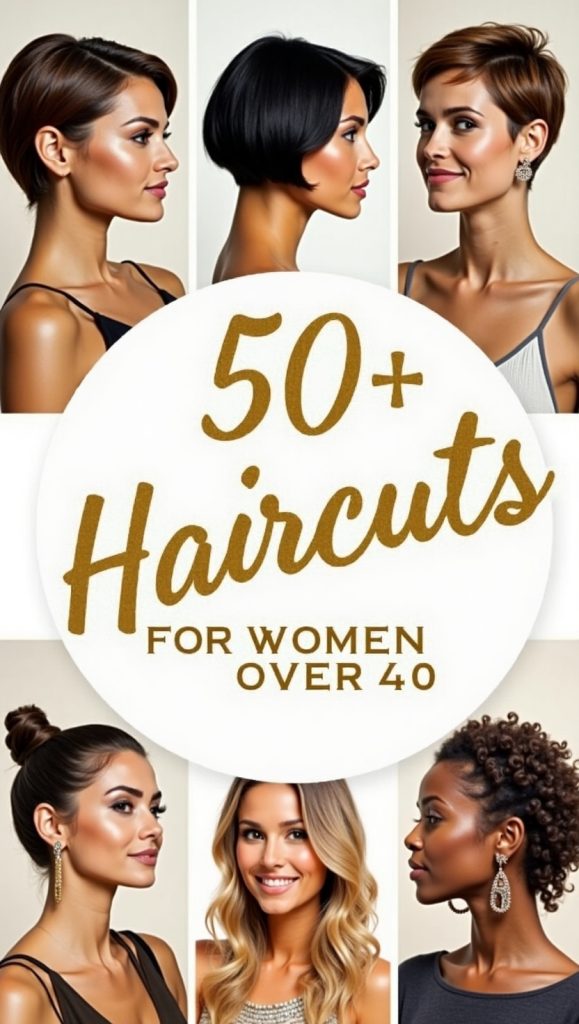 50+ Best Haircuts for Women Over 40 – TressGlam