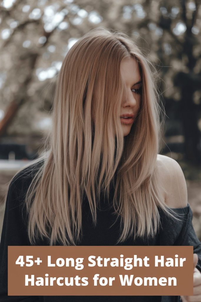45+ Stunning Long Straight Hair Haircuts for Women – TressGlam
