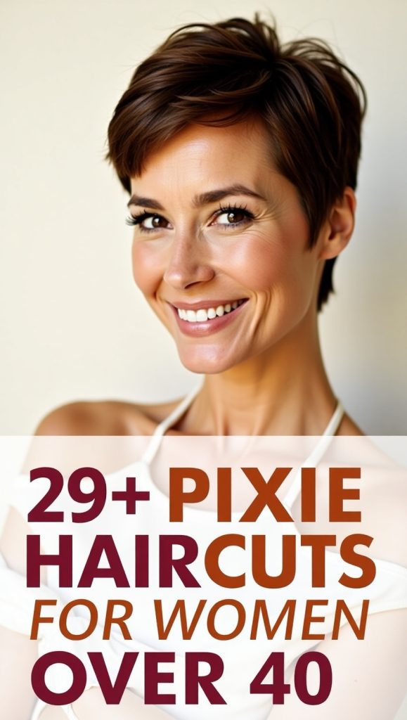 29+ Pixie Haircuts for Women Over 40 – TressGlam